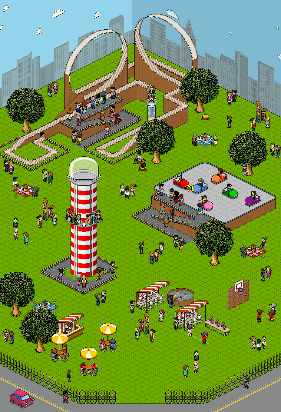 Coleção - Circo | Banco de imagens do Habbo Hotel - Acervo