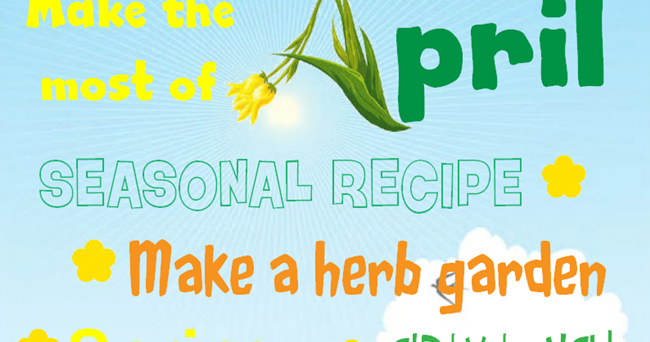 trying for sighs: make the most of april - bucket list