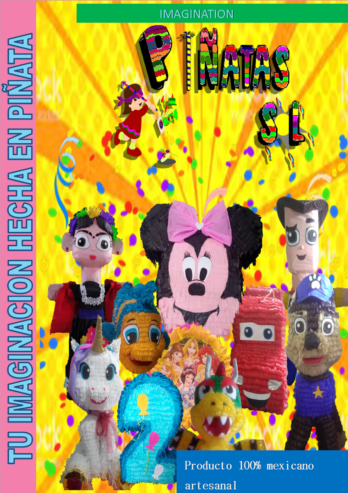 DISEÑO GRAFICO: piñatas sol