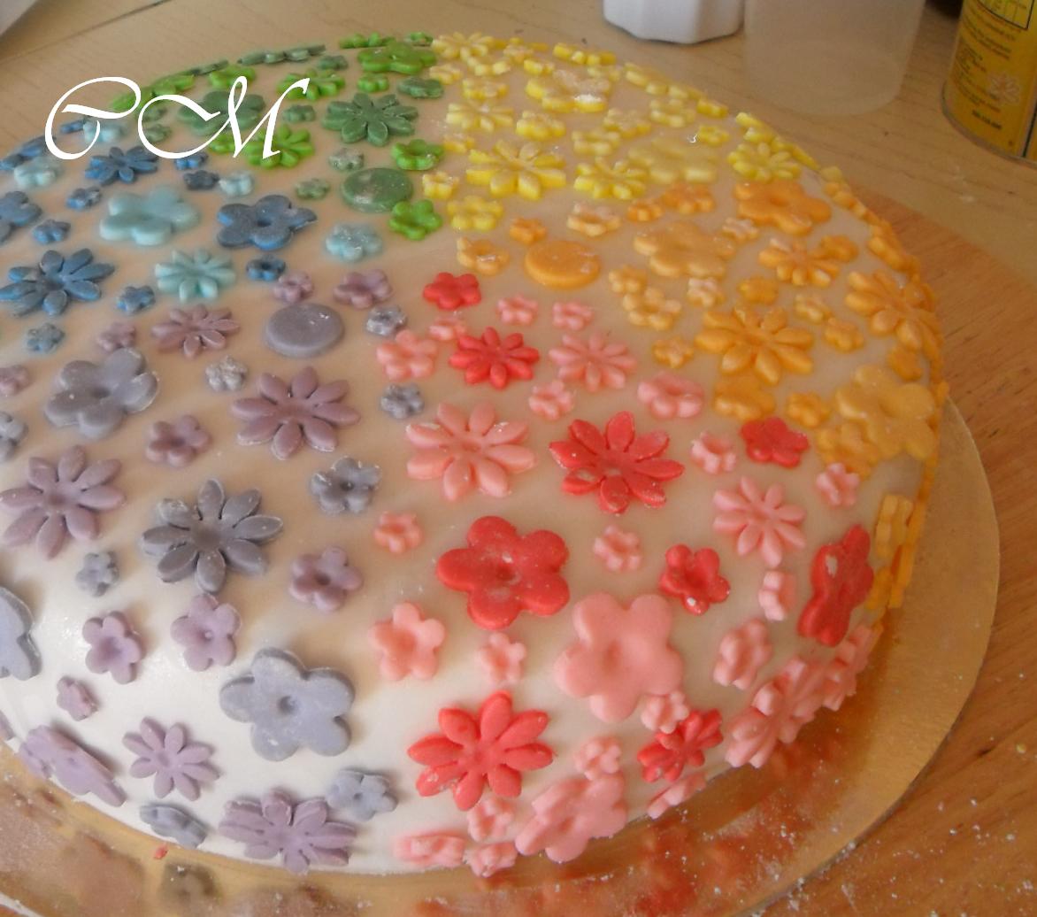IL SOLE IN CUCINA : Torte decorate: Torta Multicolor ed un evento ...