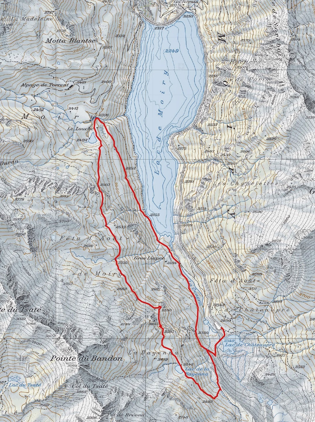 hewa: Rundtour am Lac de Moiry