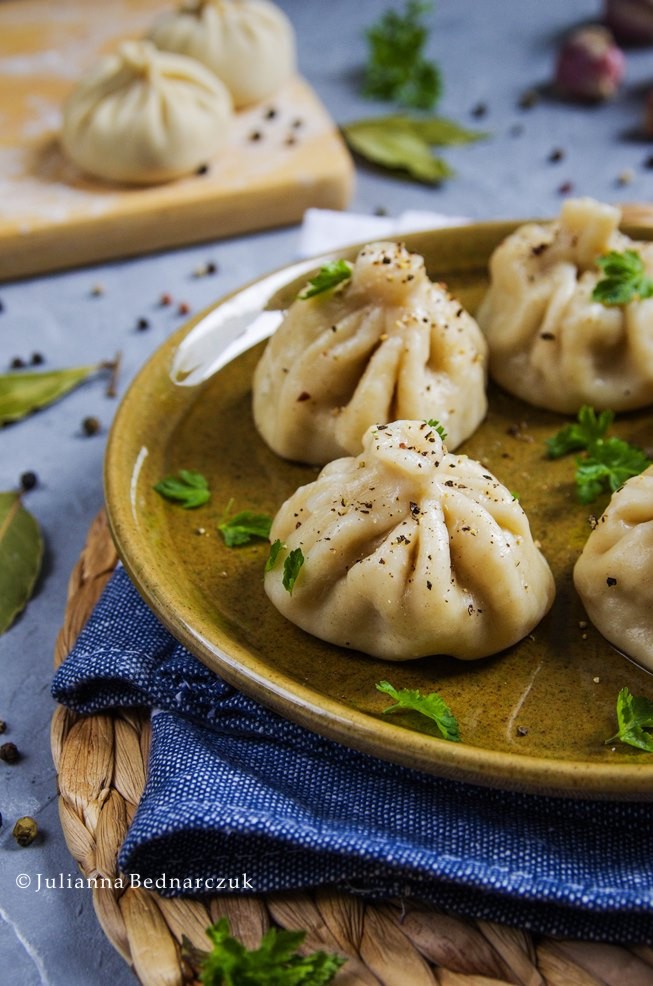 Obiad gotowy!: Chinkali (khinkali) - gruzińskie pierogi z mięsem