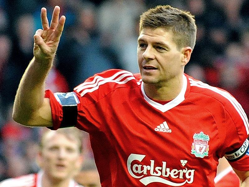 Top Football Players: Steven Gerrard Liverpool