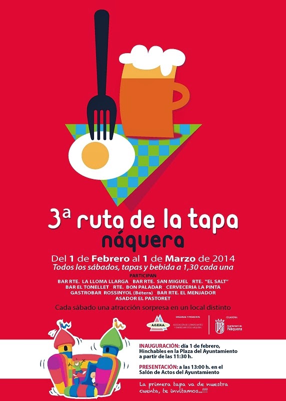 Gastroculturaviajera Desarrollo: III Ruta de la Tapa de Náquera ...
