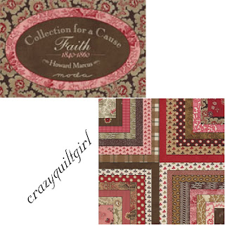 Crazy Quilt Girl Fabric Shop: Moda COLLECTIONS FOR A CAUSE FAITH Precut ...