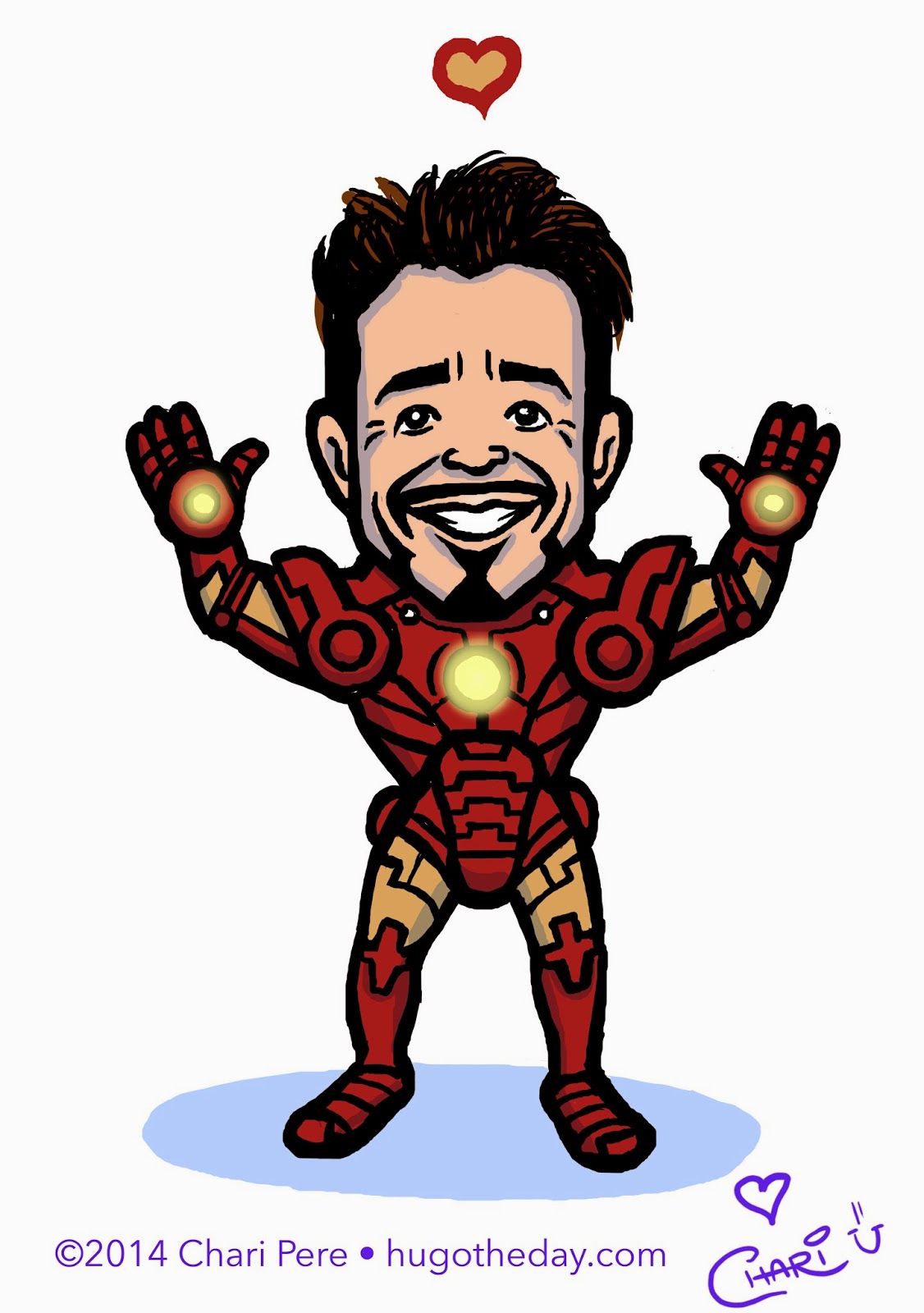 Hug O' The Day: Iron Man Hug!