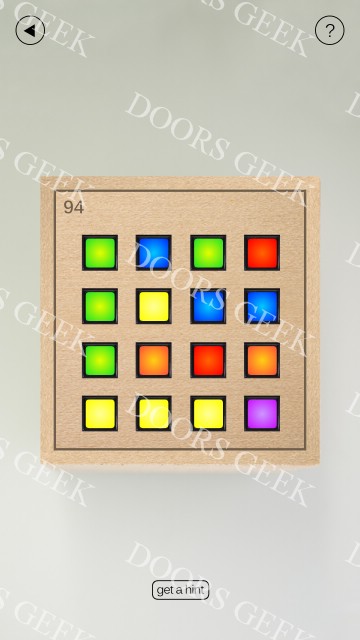 What's inside the box? Level 94 Solution ~ Doors Geek