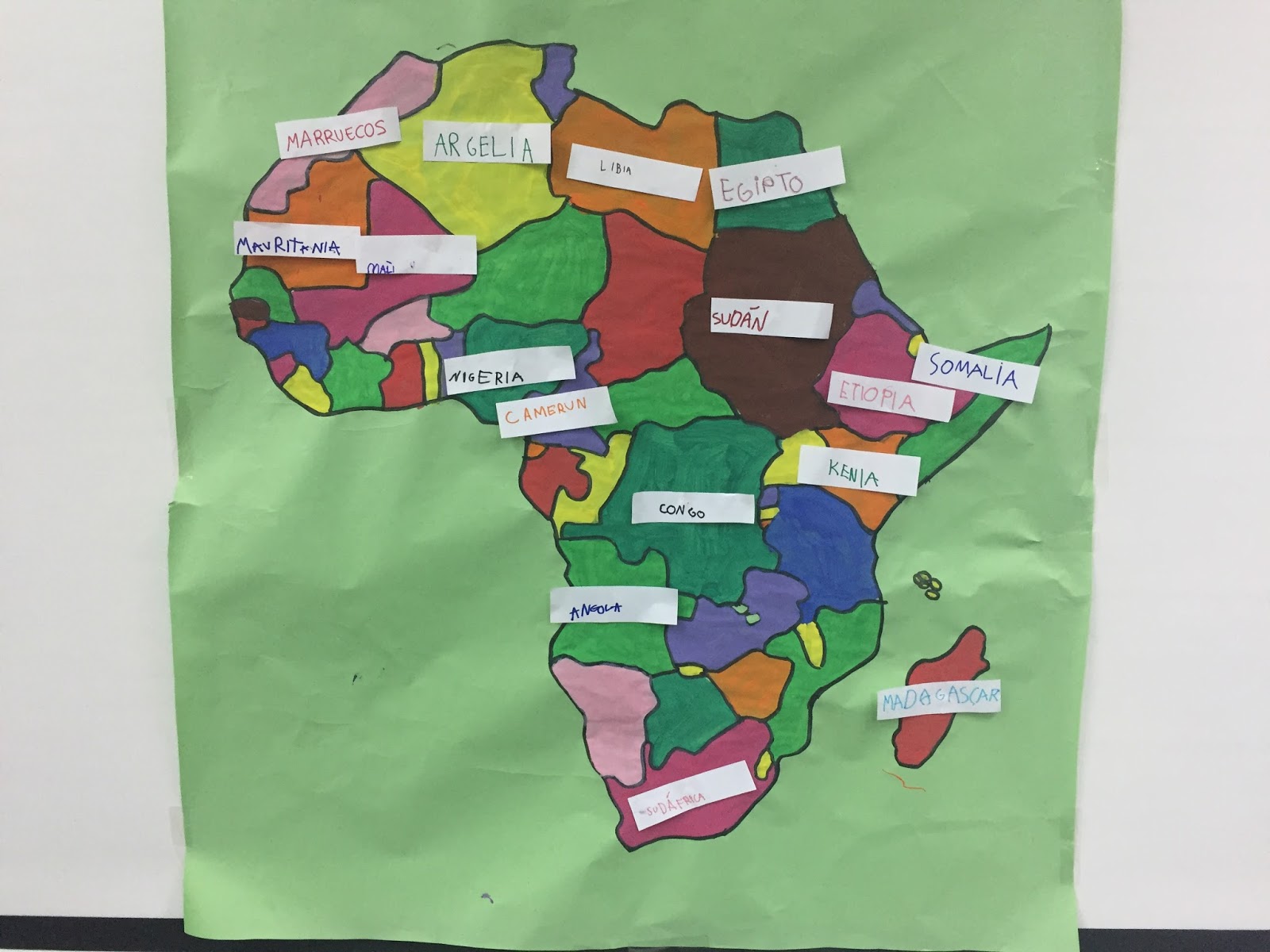 CONOCEMOS ALGUNOS PAÍSES DE ÁFRICA