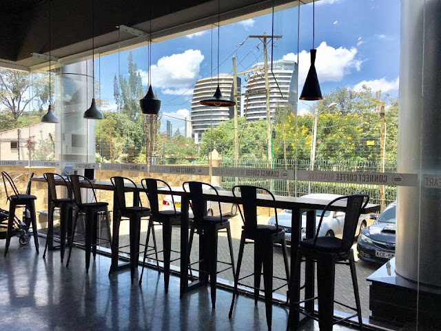 Amy Cooks Again: Nairobi's New Independent: Connect Coffee