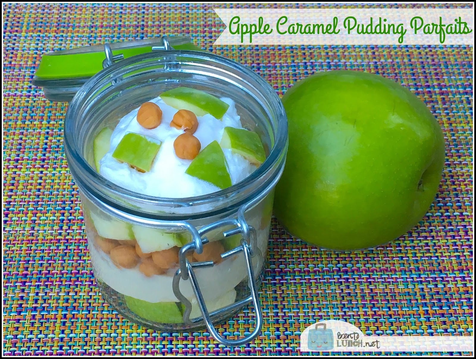 Caramel Apple Pudding Parfaits
