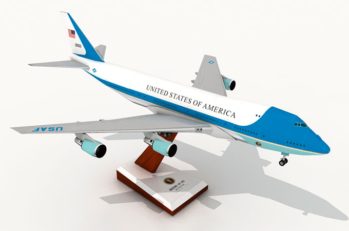 Boeing VC-25 Air Force One Papercraft | Papercraft Paradise ...