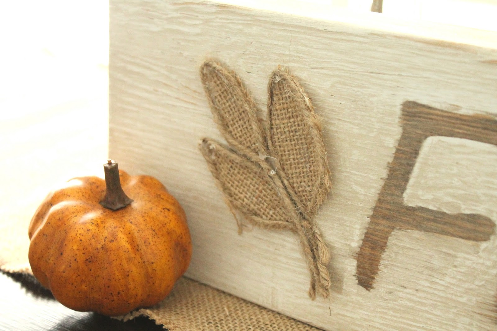 DIY Fall Wood Art