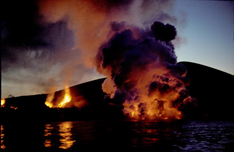 Surtr's (Island Surtsey) Volcanic Island, Iceland ~ Great Panorama Picture