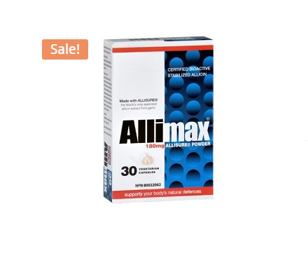 Allimax 30 Caps (180mg Allisure AC-23, 54mcg allicin