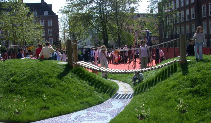 world's children: Rainwater on the Playground - Making Drainage a Play ...