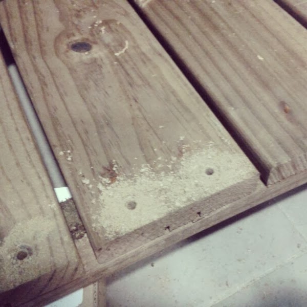 REALIZACIÓN DE UNA TARIMA DE MADERA PARA TERRAZA - Rojosillón