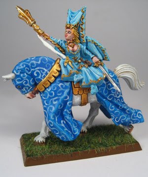 Miniatures Art Team: bretonnian damsel