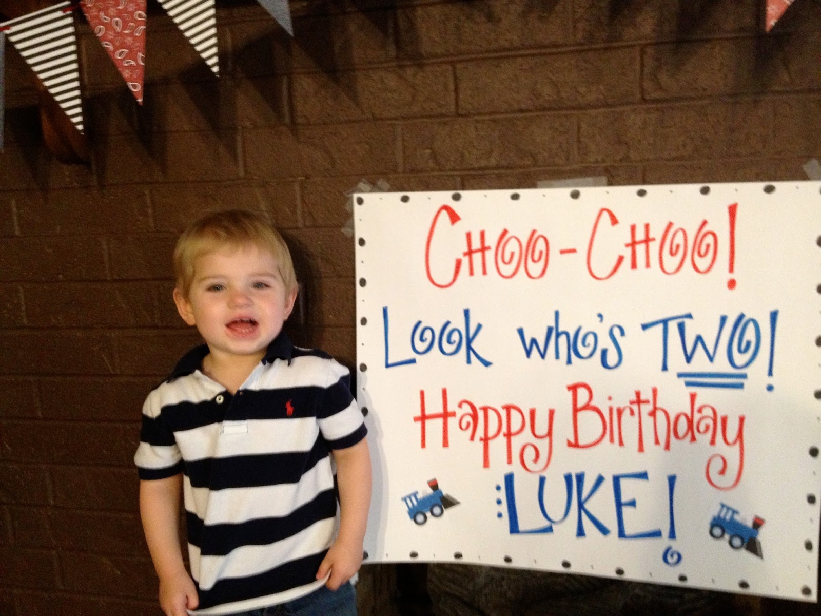 A Little Alana: "Choo-choo! Look Who's Two!" A Train-themed Party