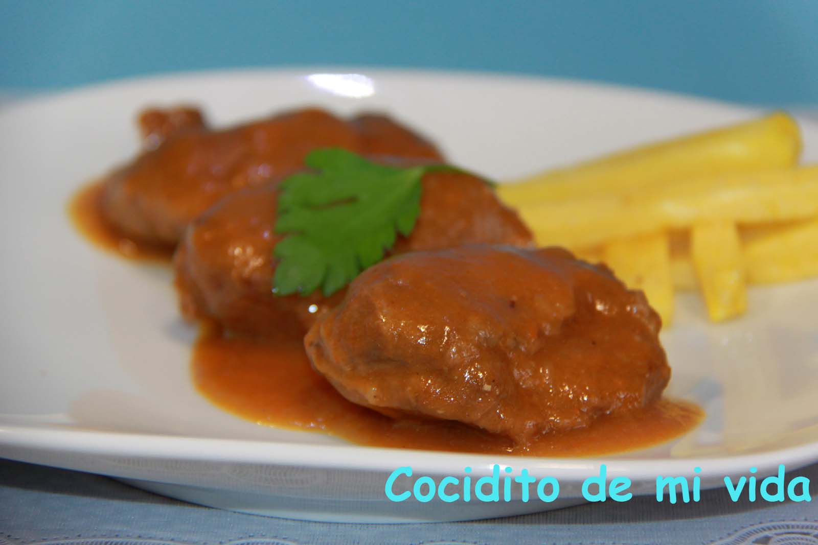 Cocidito de mi vida: Carrillada ibérica en salsa