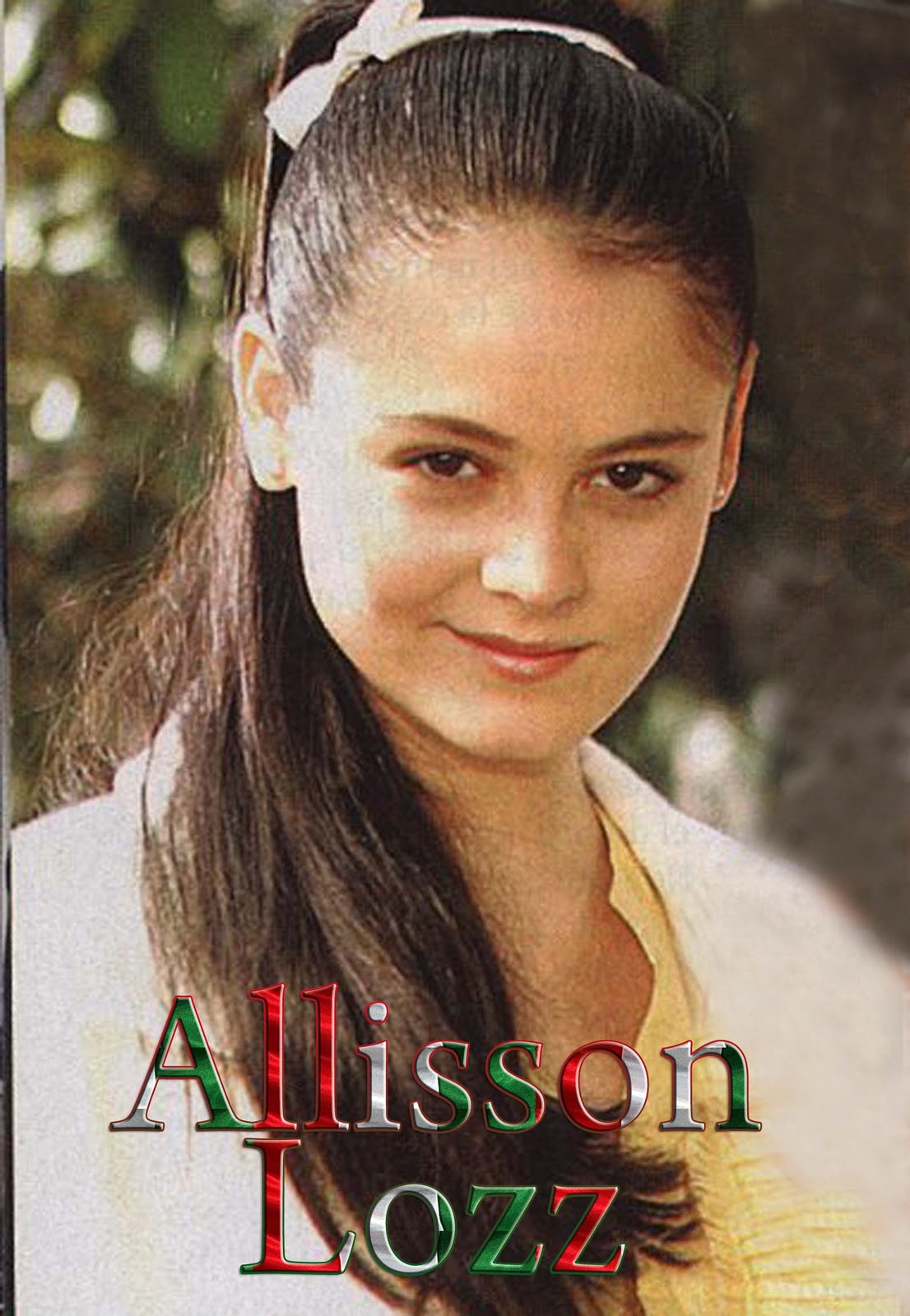 The ABC´s of Beauty: Allison Lozano o Allison Lozz aka Allisson Marian ...