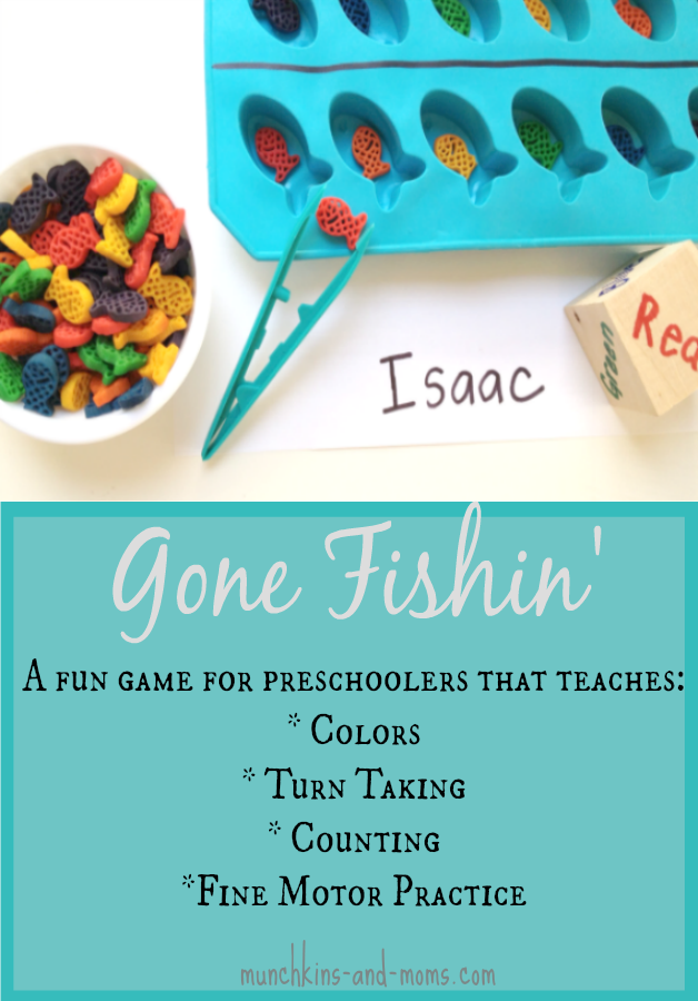Pre-School “Gone Fishin’ Game” – Munchkins and Moms