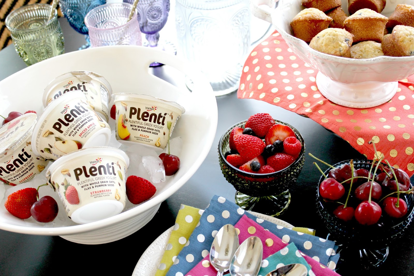 Breakfast Entertaining Made Easy with Plenti Greek Yogurt - Simply ...