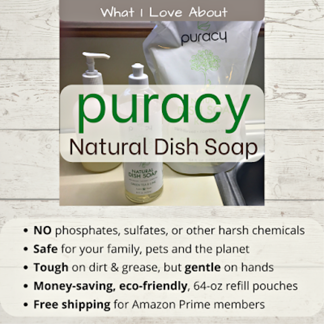 Puracy Natural Dish Soap: Eco-Friendly, Effective, Made in the USA