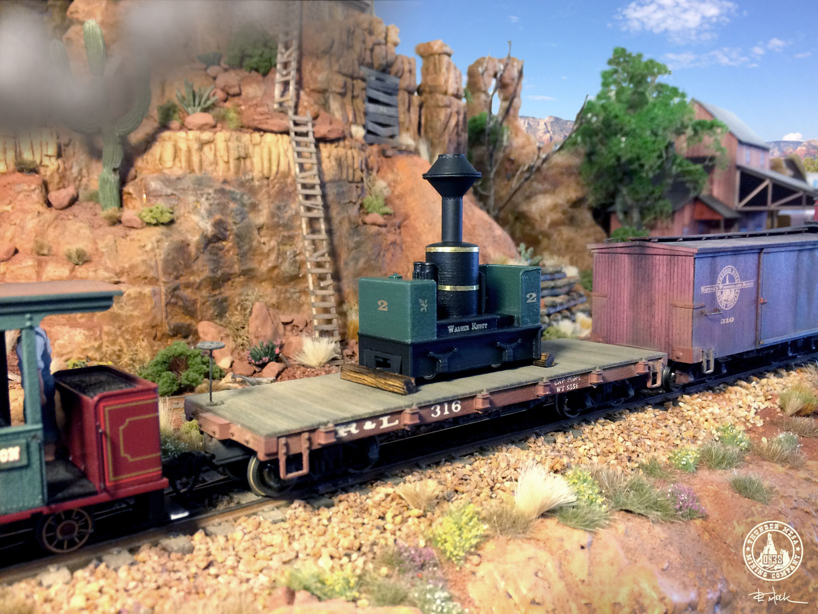 Thunder Mesa Mining Co.: Building an On18 Locomotive: Part I