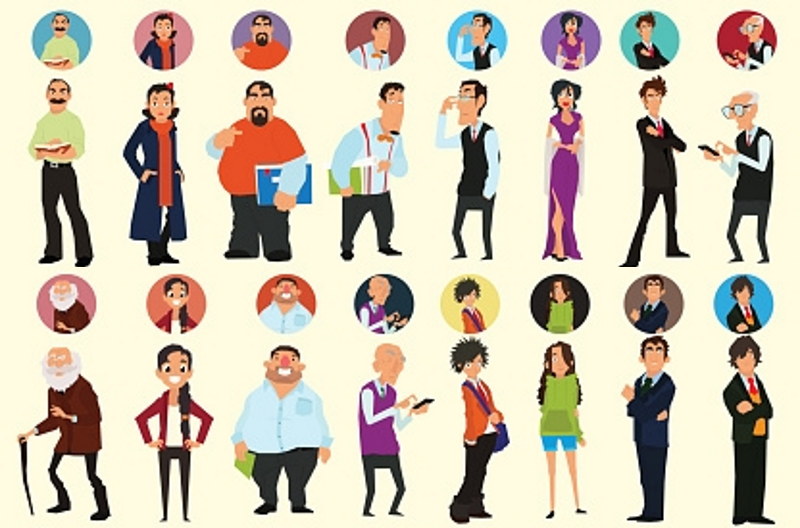 Types of Behavior when People Reach Middle Age