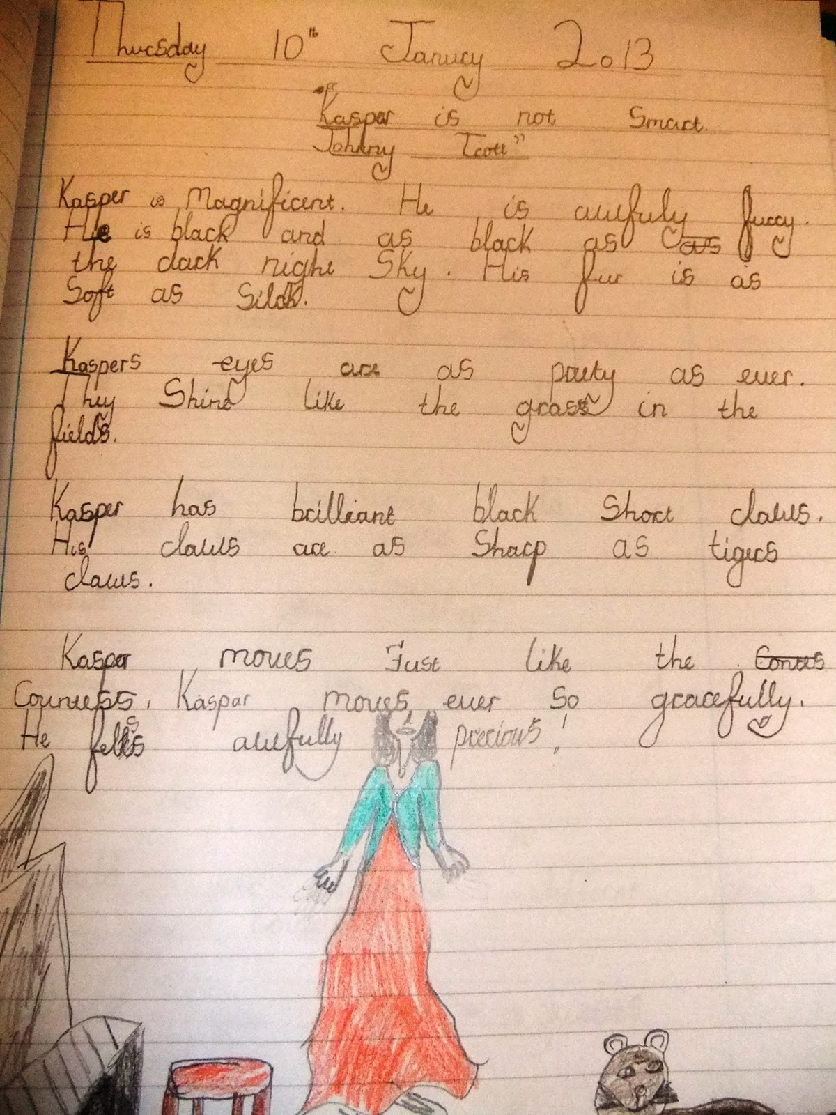 St. Clare's Class Blog: "Kaspar is not smart, Johnny Trott."