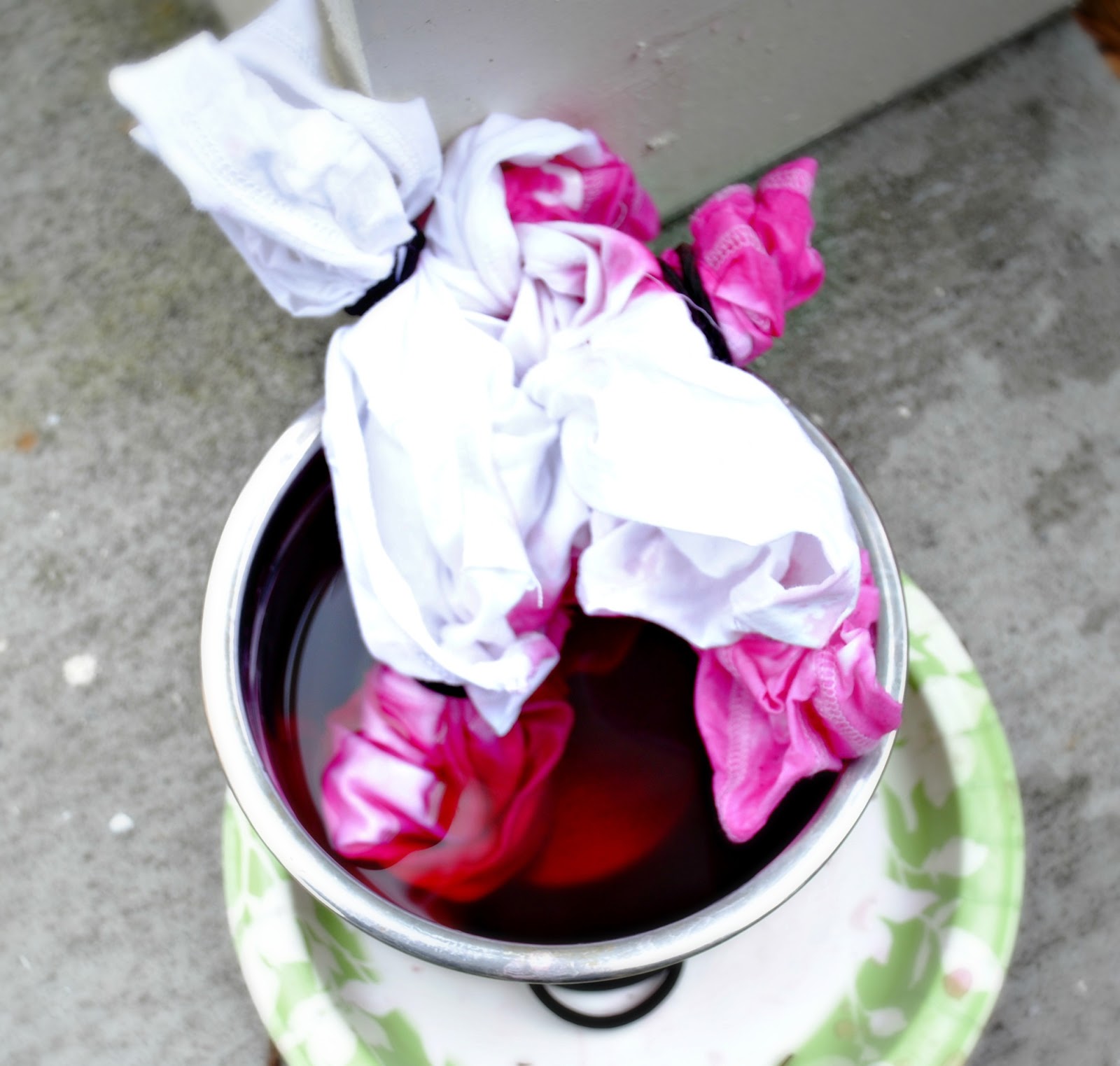 Trash To Couture: Hand Dyeing