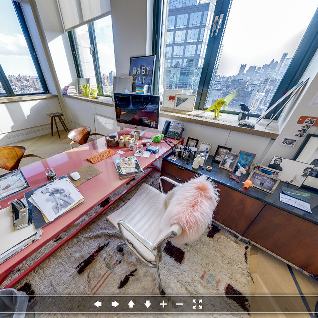 Beautiful Office Inspiration - Royally Pink