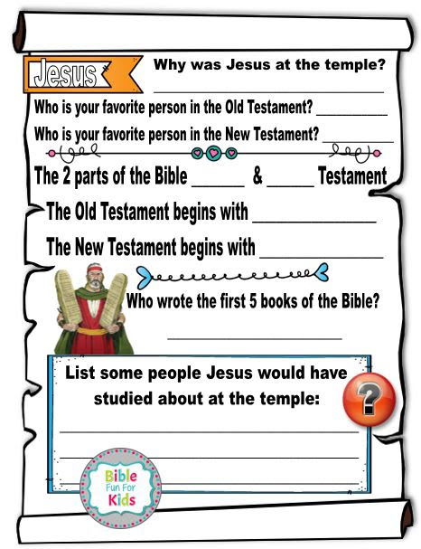 Jesus is Found in the Temple | Bible Fun For Kids