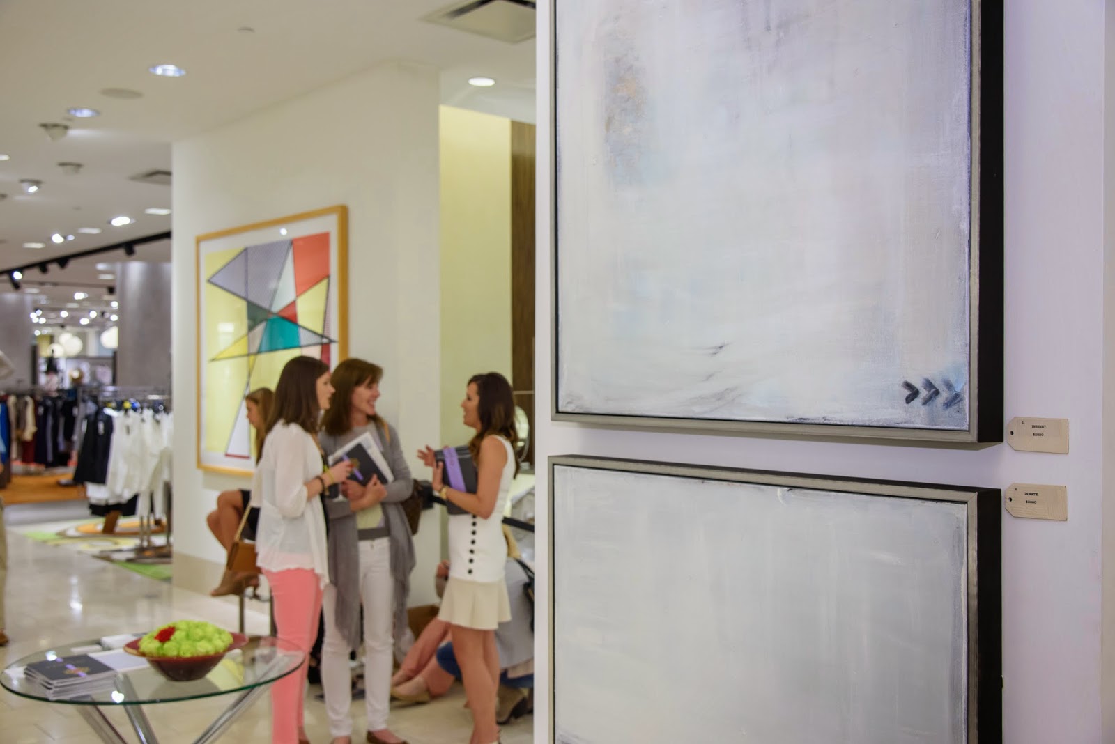 Kristin Mayfield Meredith @: Hutton Snellings Exhibit at Neiman Marcus ...