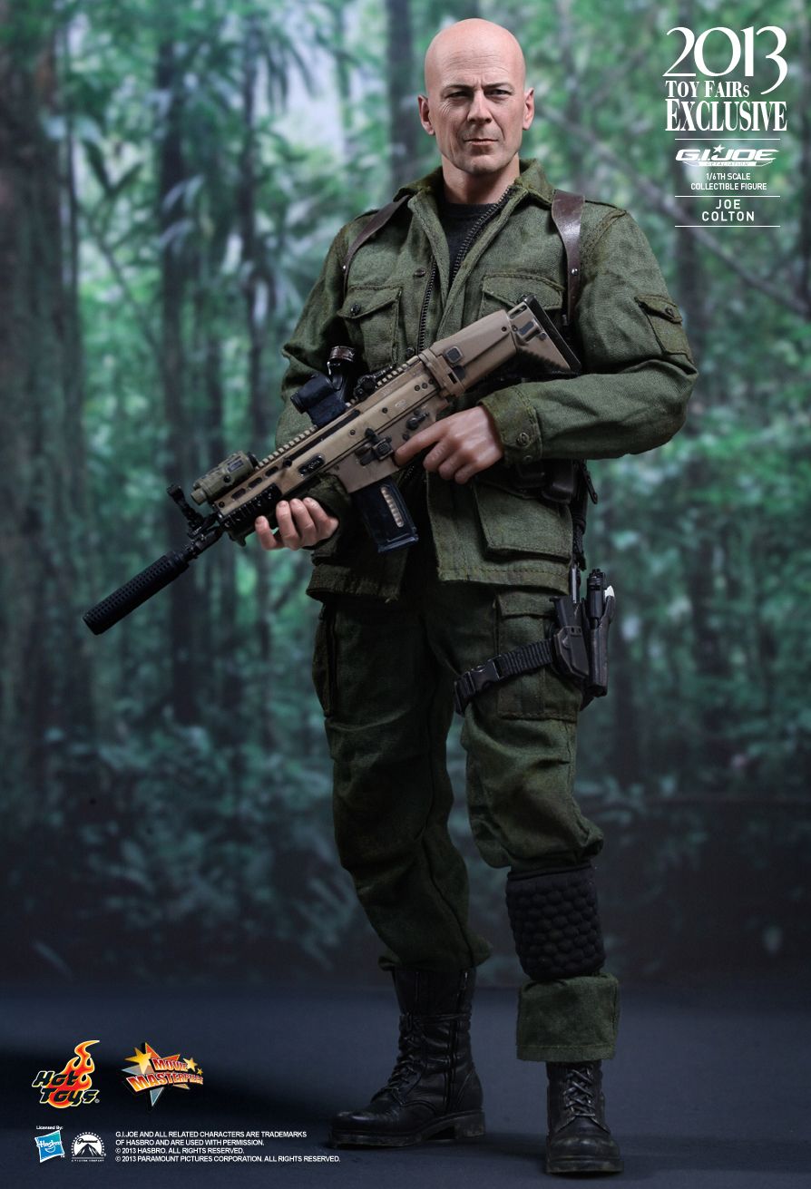 JUST Custom Toy: 2013 Hot Toys EXCLUSIVE G.I. JOE Retaliation : JOE ...