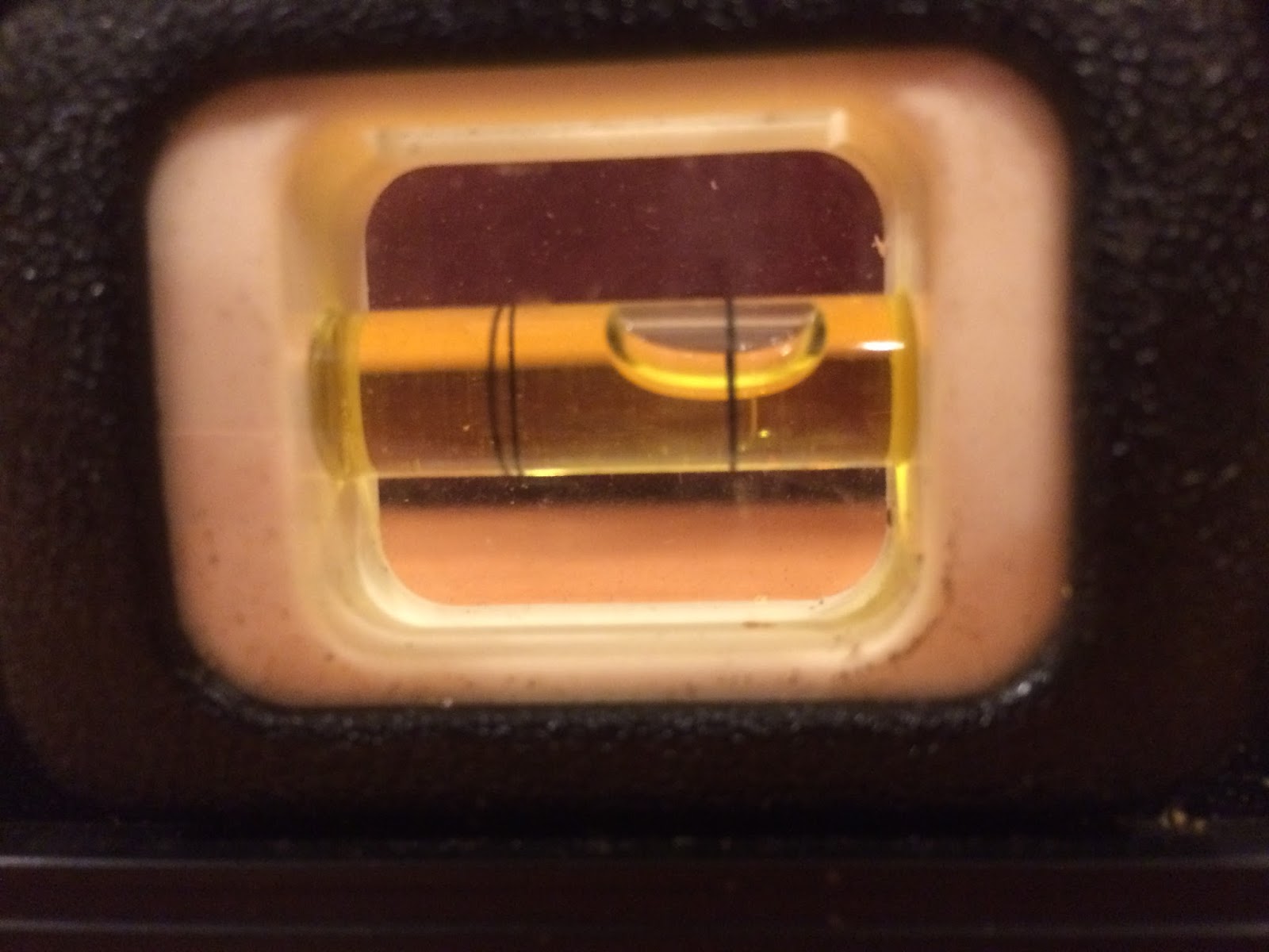 Life in the left lane: Half a Bubble Off Level