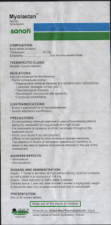 Drug Pamphlet: Myolastan