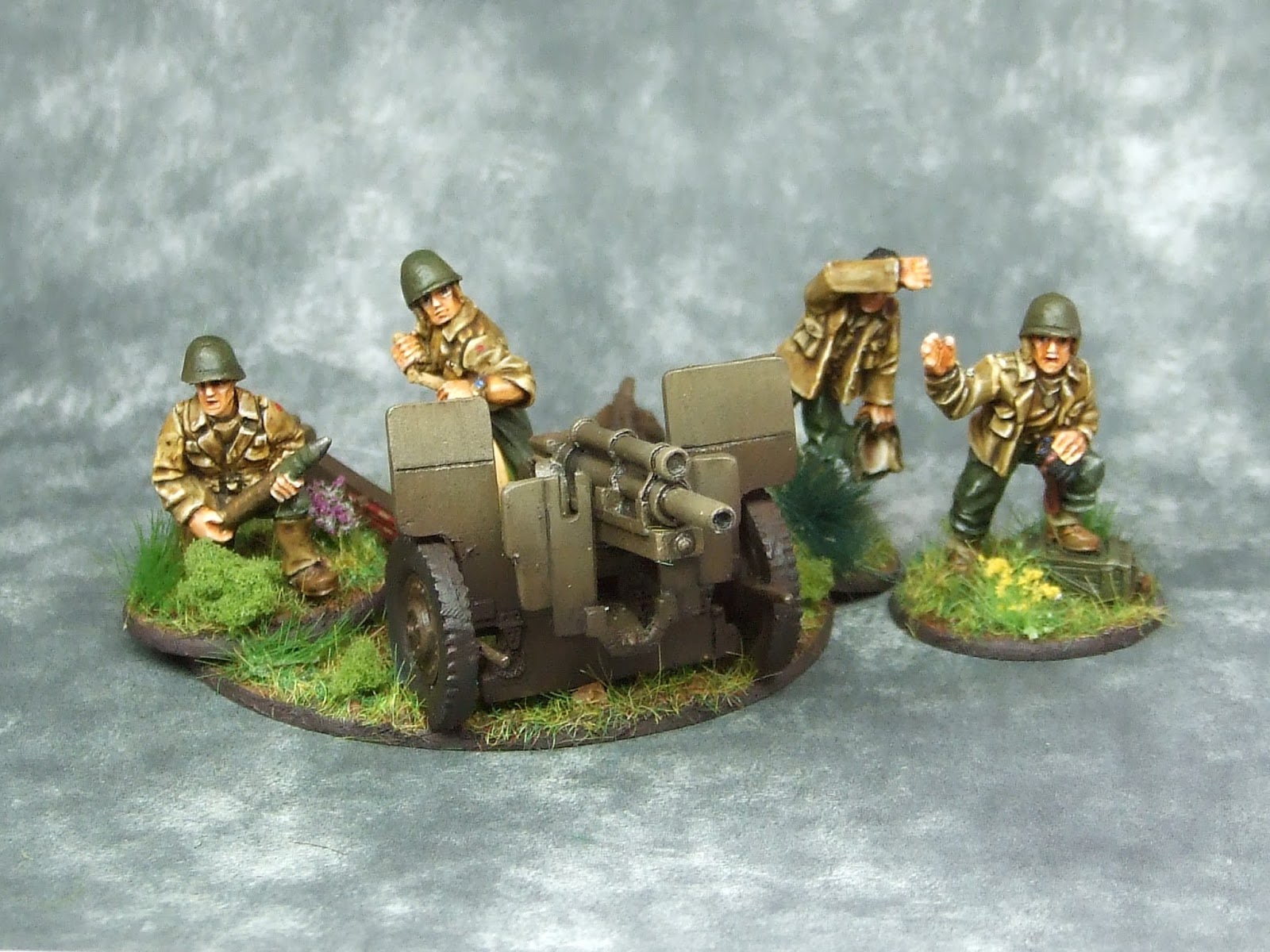 Vae Victis Miniature Painting: 105mm Haubica M2A1, 28 Dywizja Piechoty ...