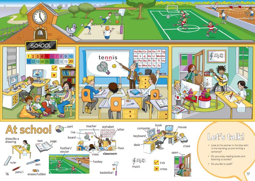 PrimaryBlume 2: Describing activities & pictures