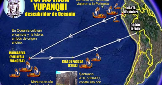 Túpac Yupanqui, el inca explorador de Oceanía