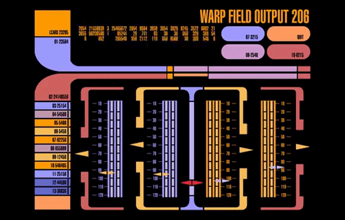 Seduced by the New...: Star Trek LCARS Interfaces