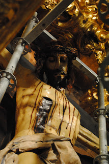 Apuntes cofrades: Crucificado, Colegiata de San Pedro de Lerma