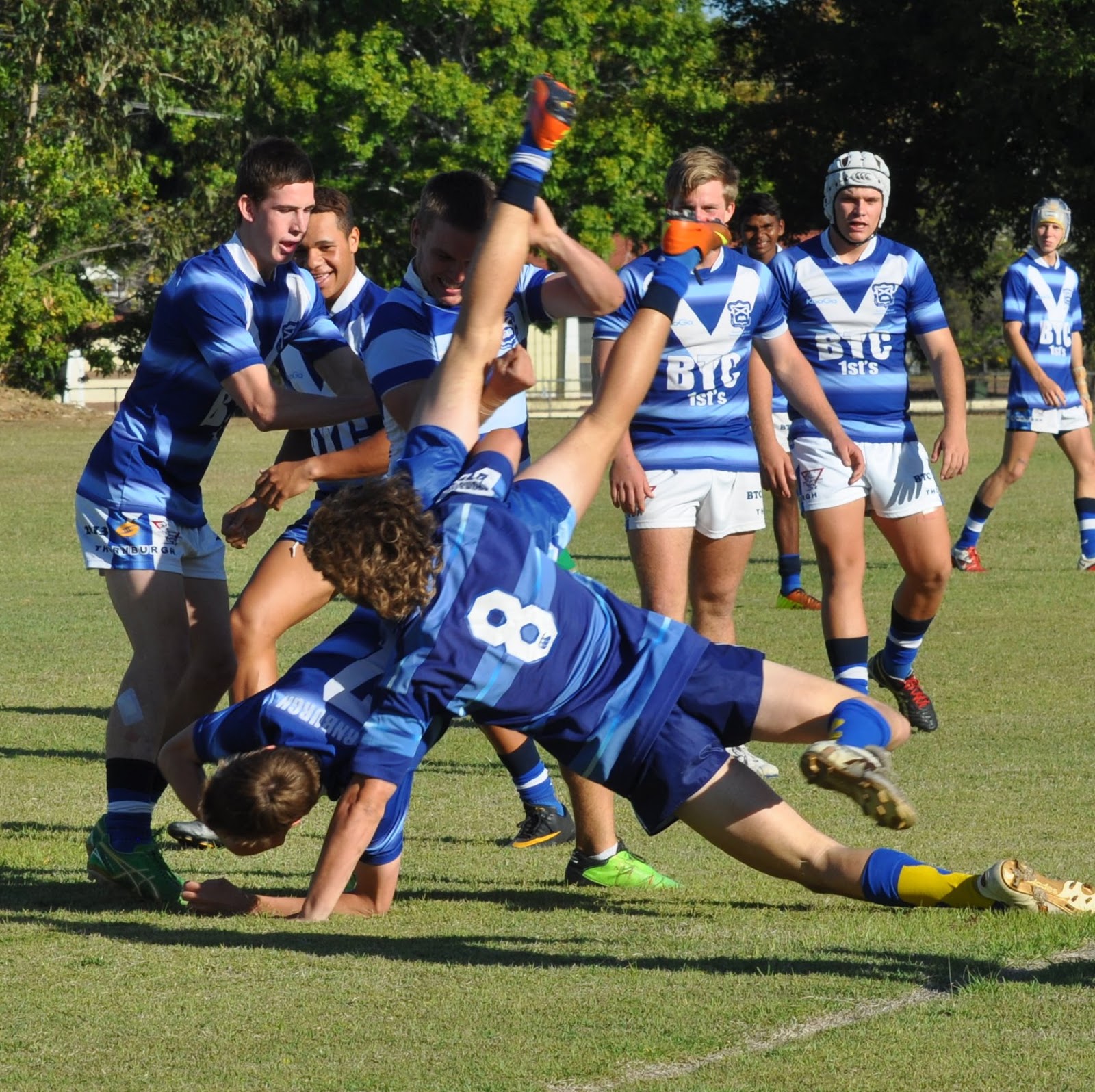 BTC Blog: Reunion Weekend- BTC Old Boys Vs BTC 1sts Rugby League Game