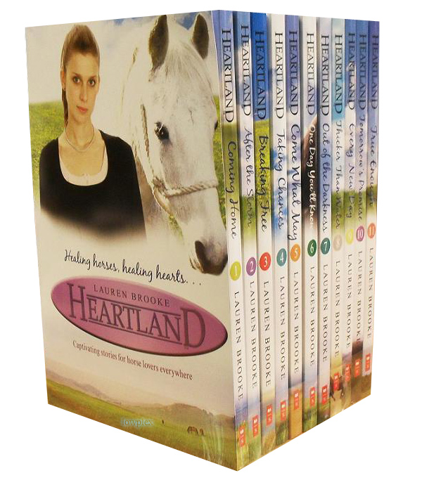 Heartland 11 books Story of Healing Horse by Lauren Brooke Collection ...