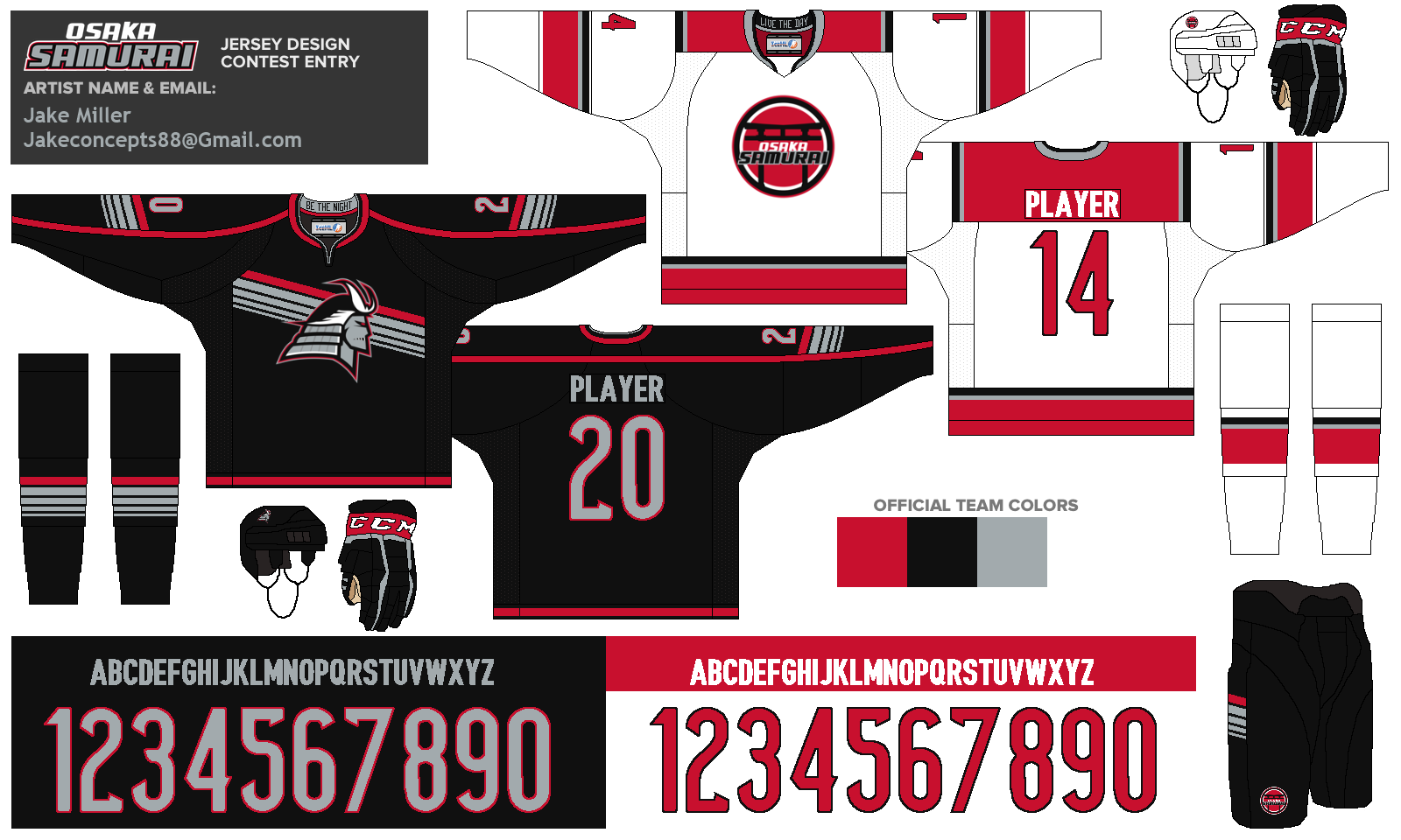 AJH Hockey Jersey Art: September 2014
