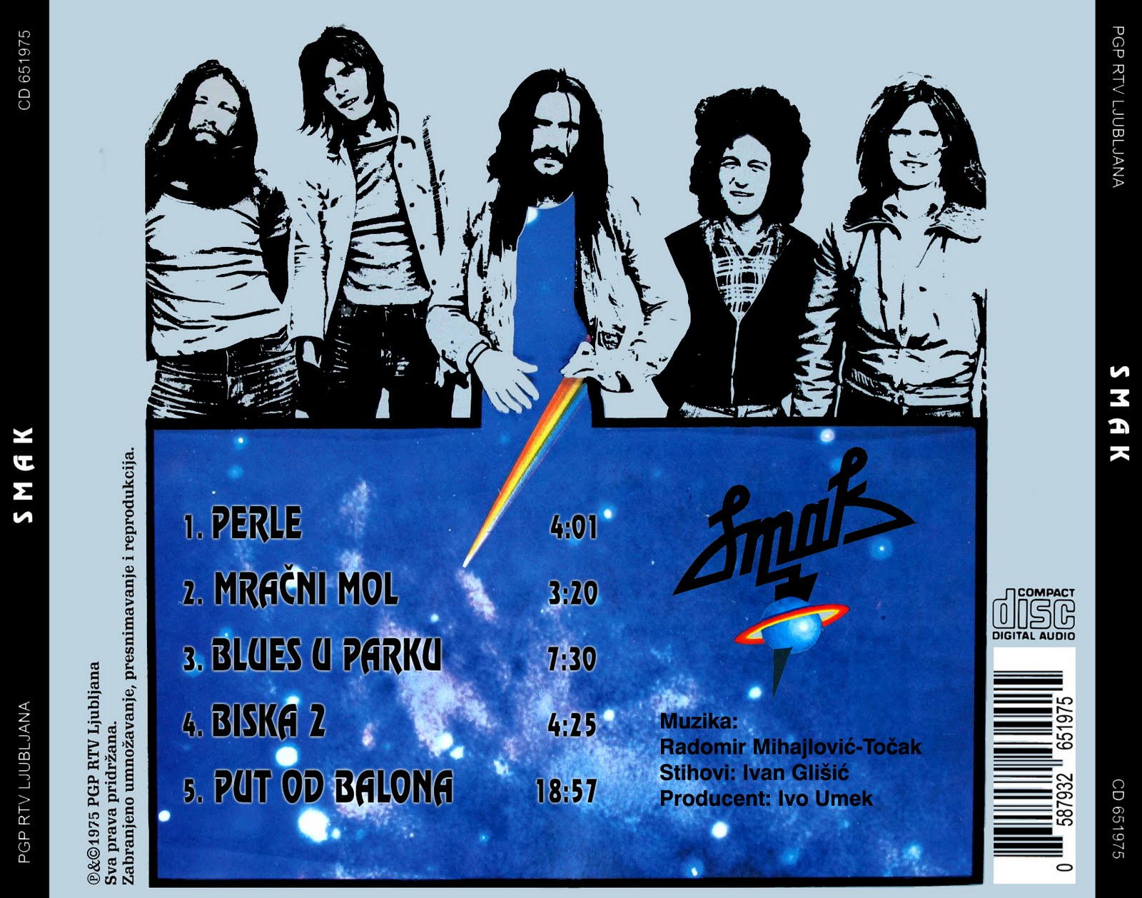 ZEPPELIN ROCK: SMAK - Smak (1975): Crítica y disco completo
