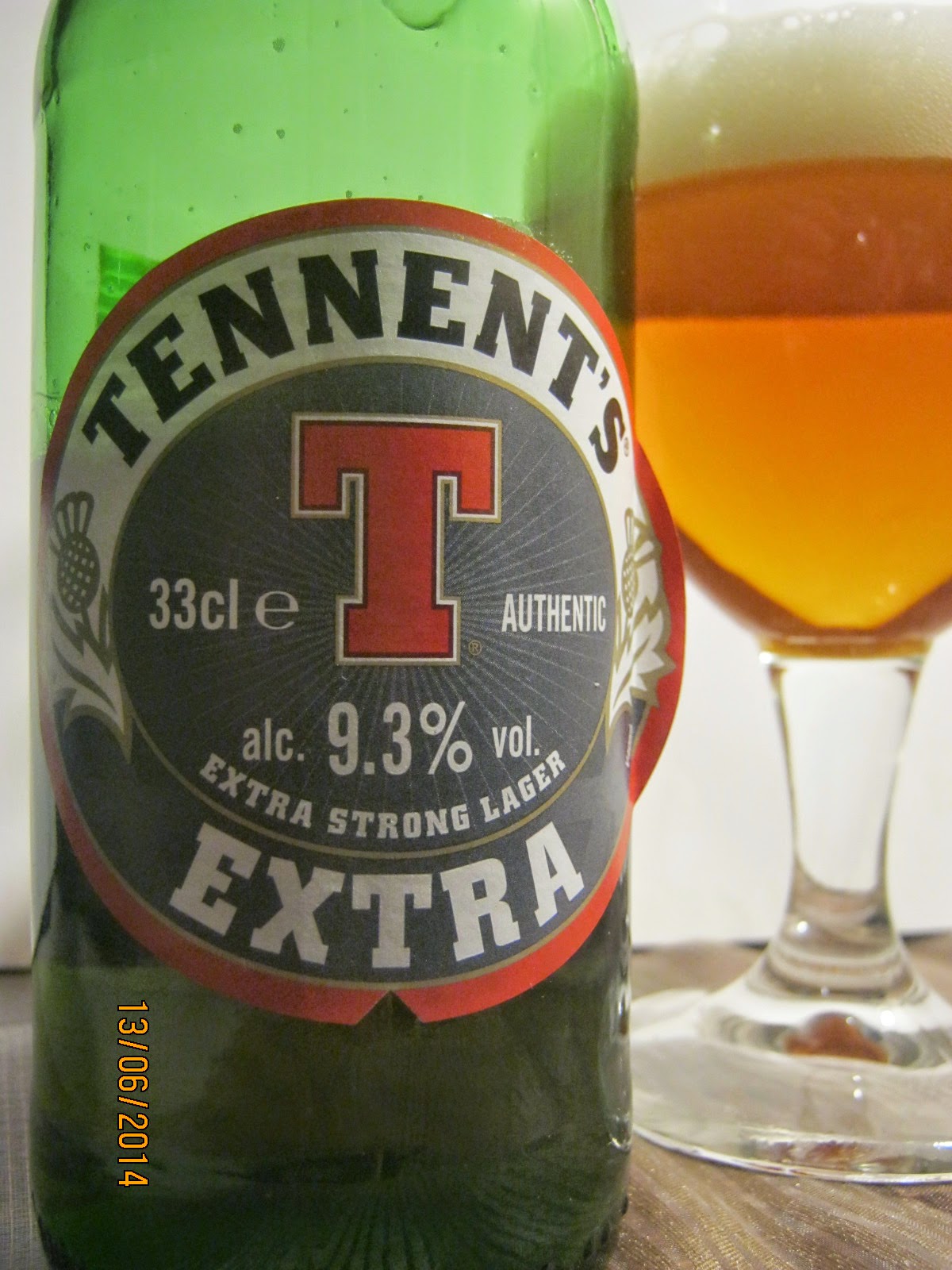 Gambrinuse õllepäevik: Tennent’s Extra Strong Lager