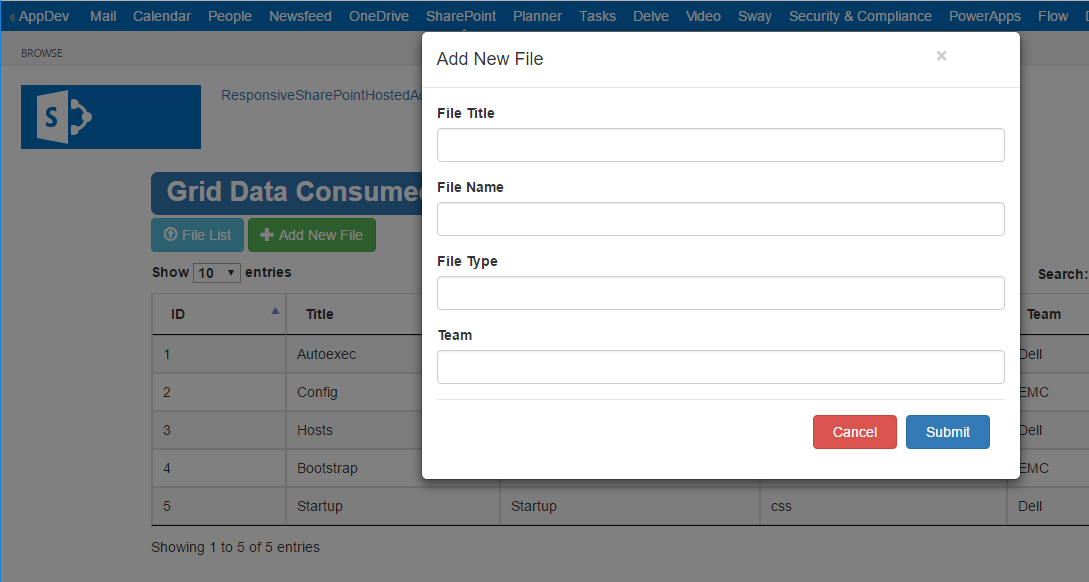 Everything Sharepoint: Responsive SharePoint Online Hosted Add-In using ...