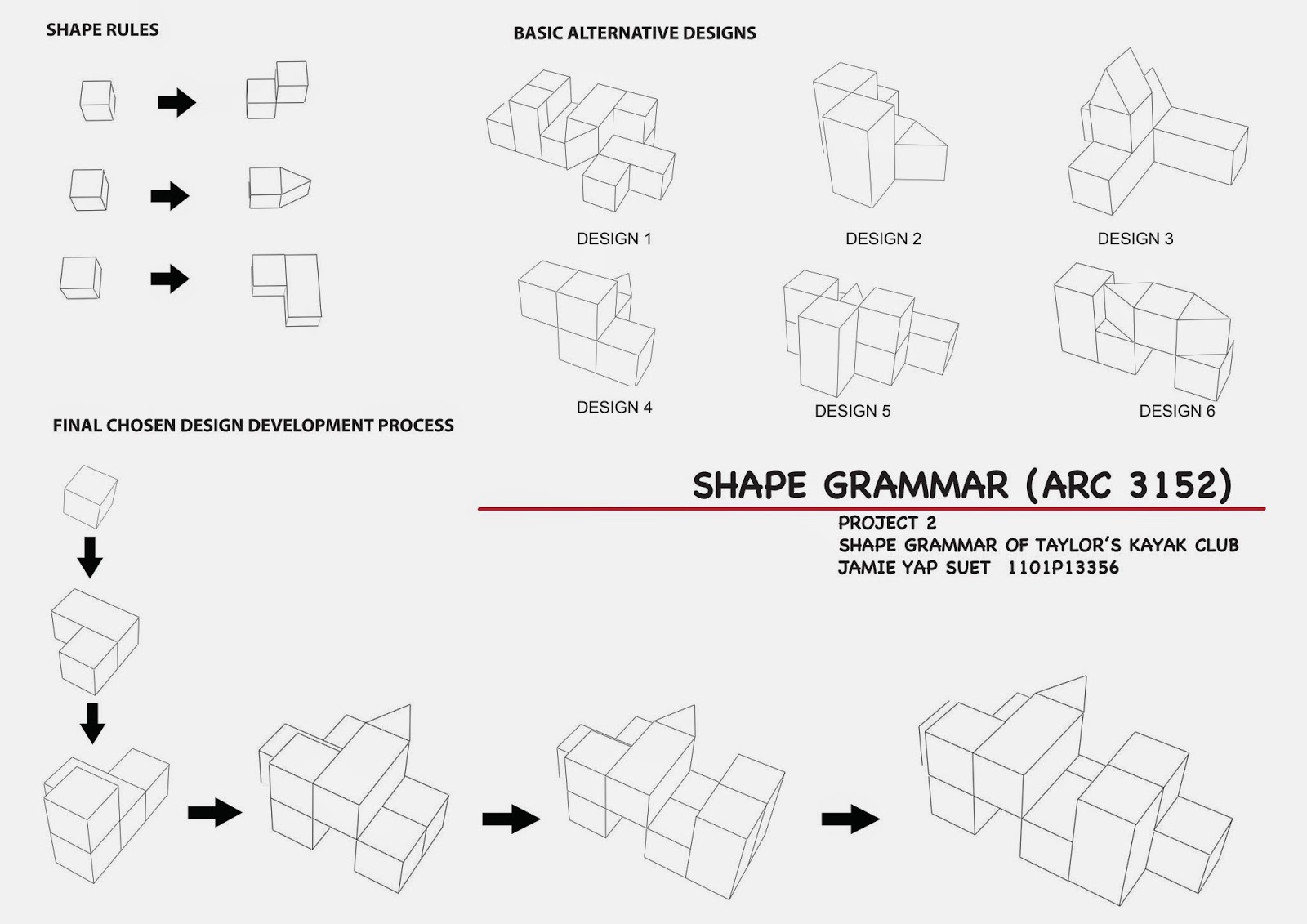 E-PORTFOLIO: SHAPE GRAMMAR [ARC3153]