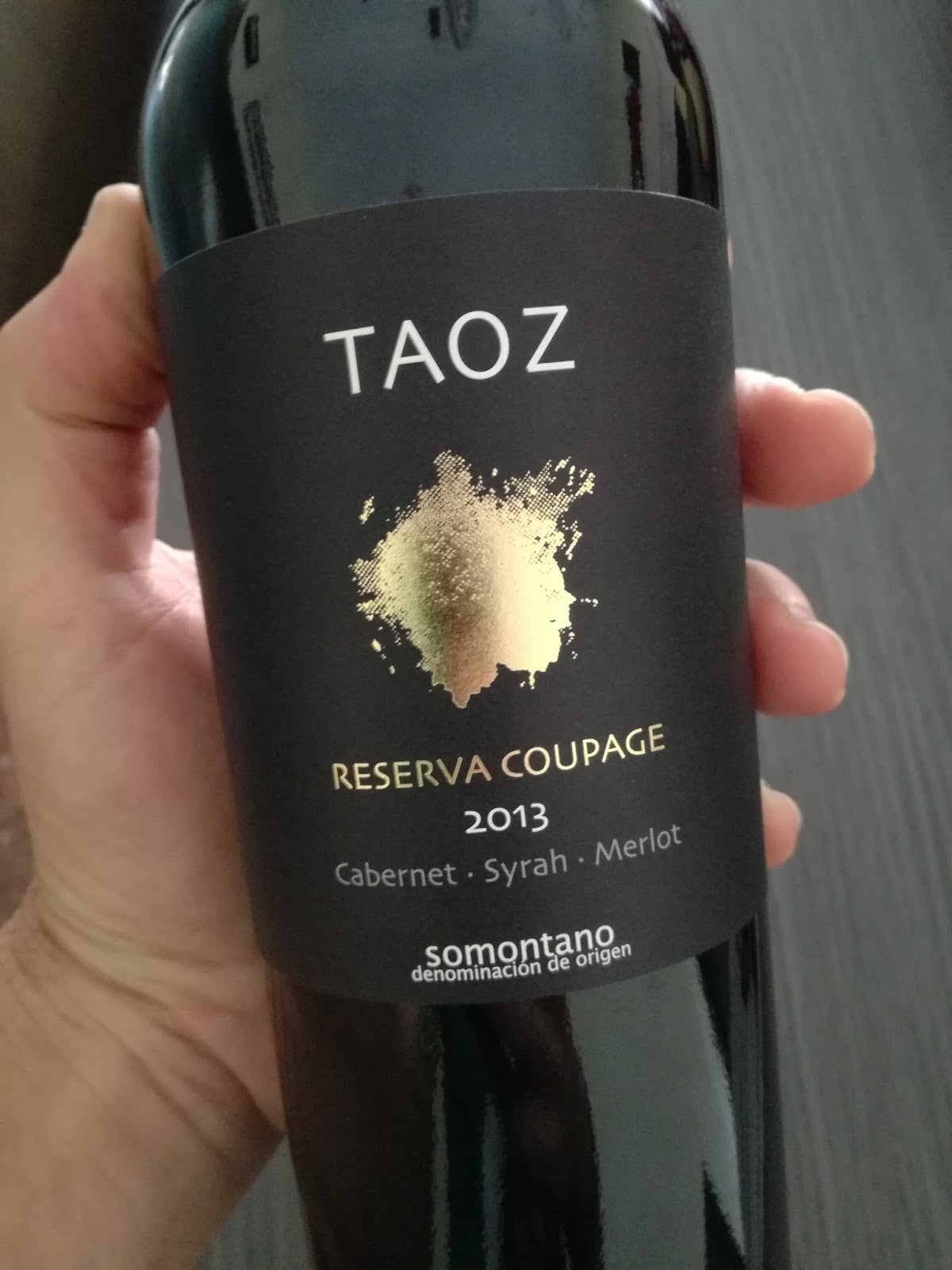 Entendemos de vinos?: Taoz Reserva Coupage 2013